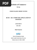 Bcos 183 | PDF | Course Credit