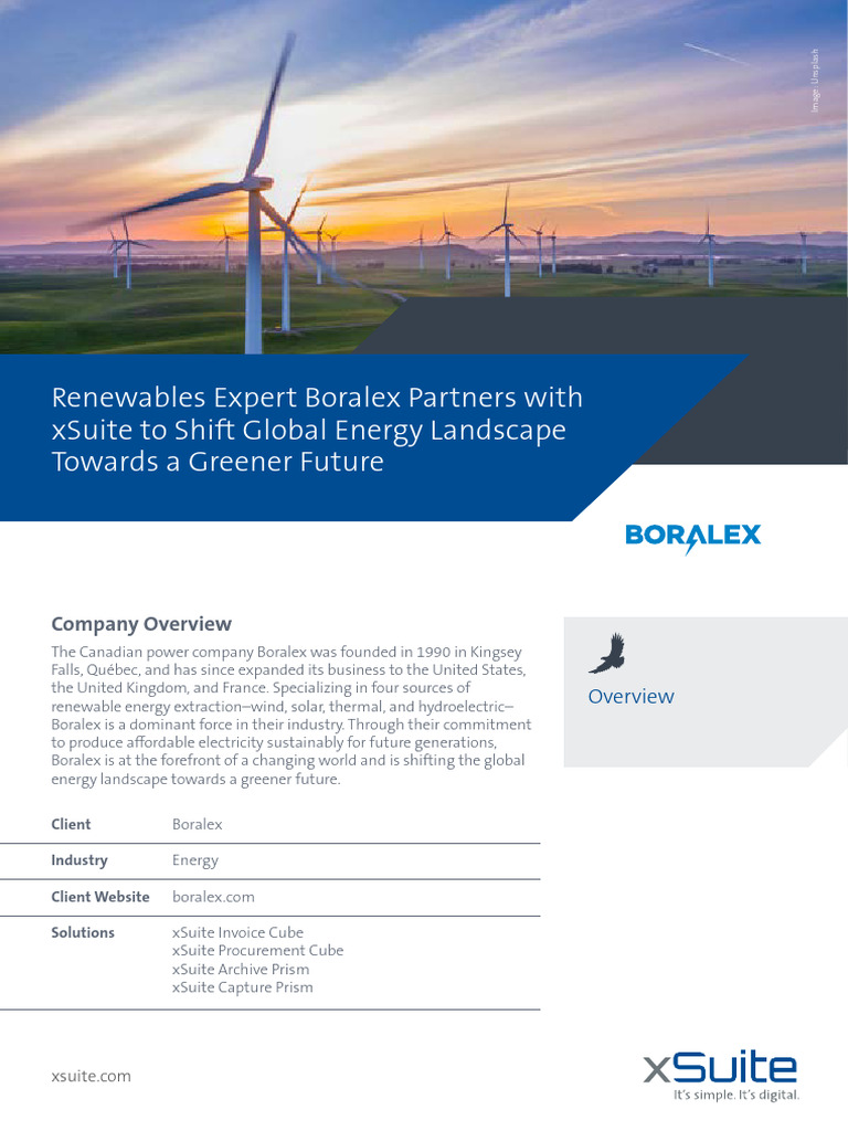 Boralex's AP Transformation with xSuite | PDF | Accounts Payable ...