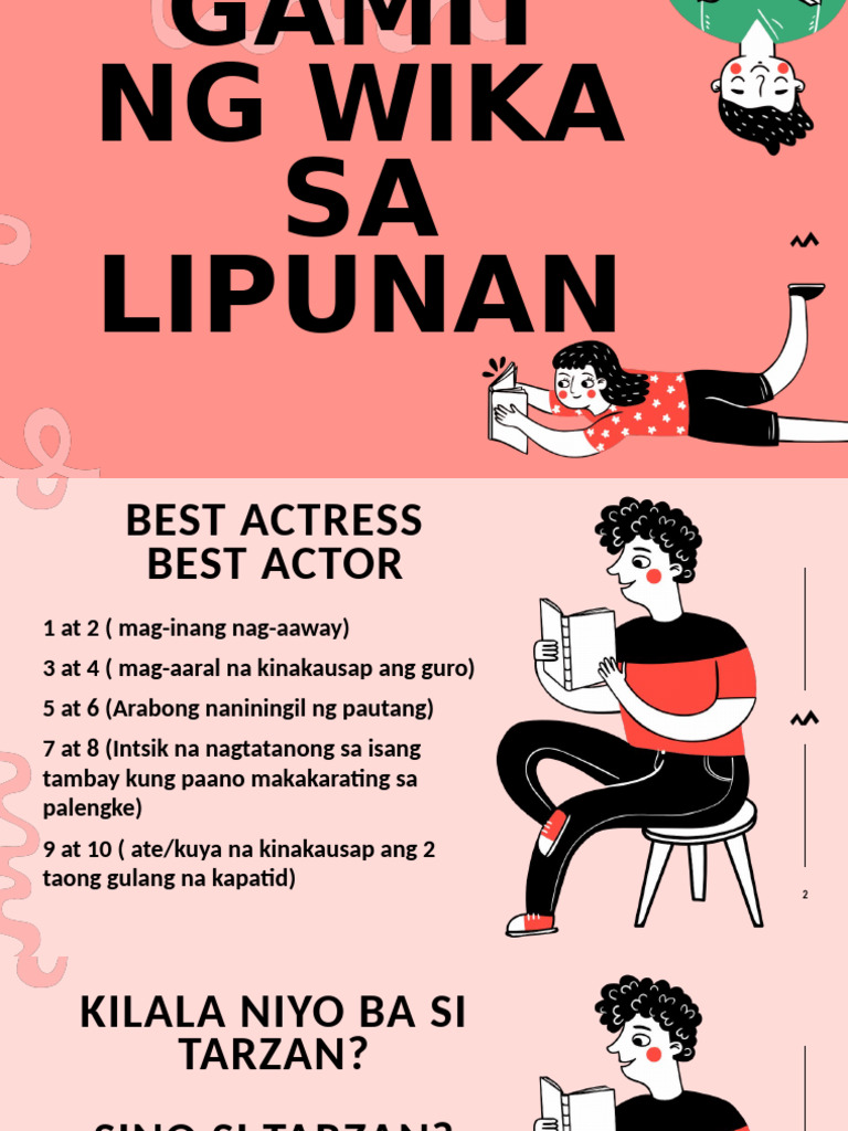 Gamit NG Wika Sa Lipunan | PDF