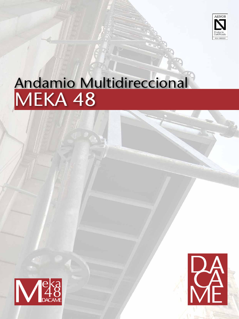 Dacame Meka 48 | PDF | Andamio | Tornillo