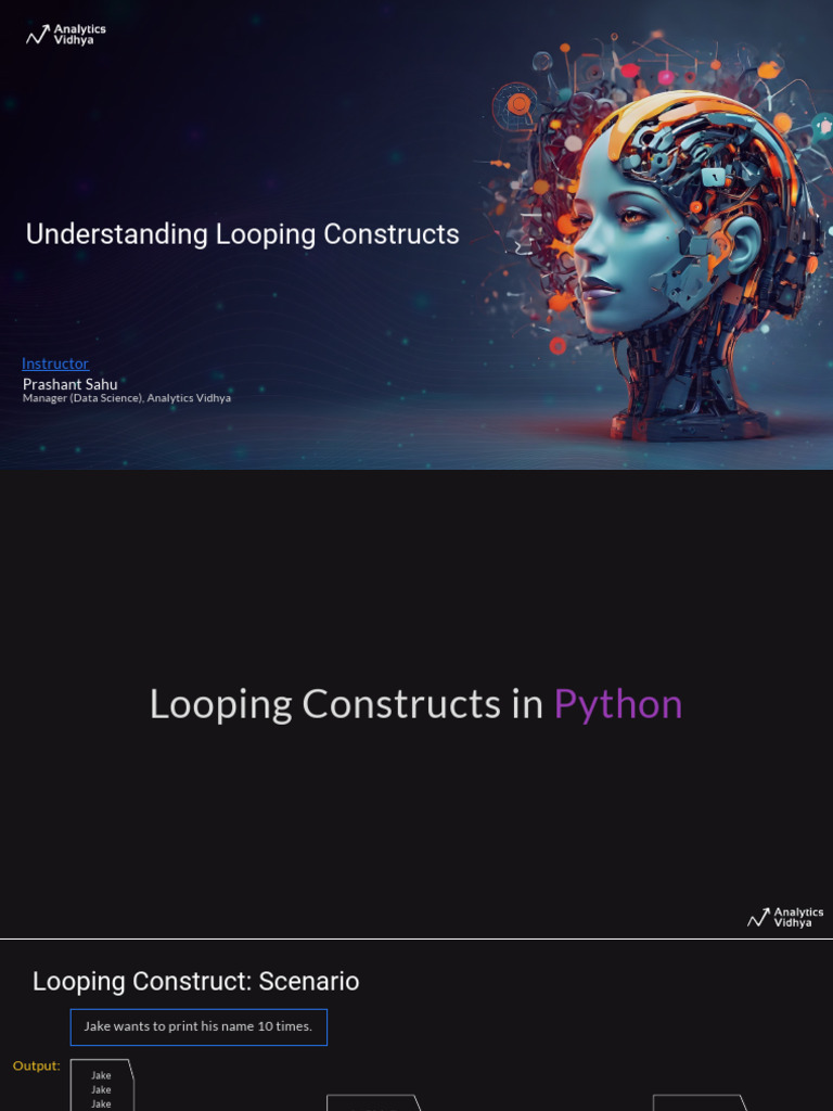 Beautiful - Ai - M1 - V5 - Understanding Looping Constructs | PDF | Control Flow | Python ...