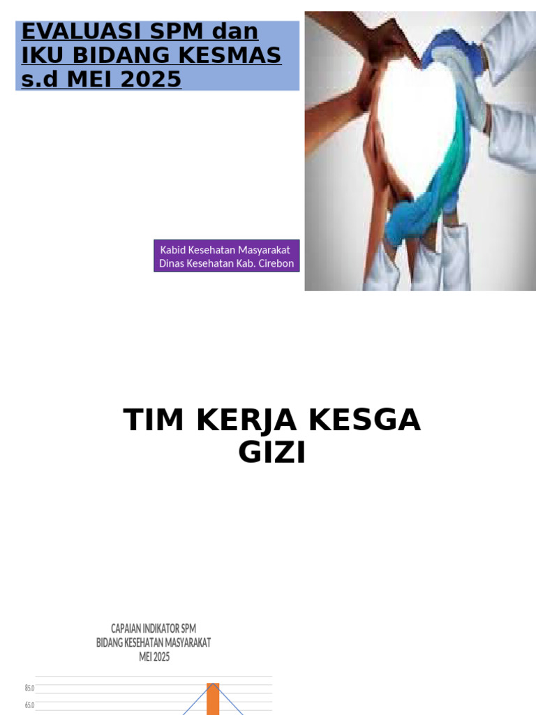 Evaluasi SPM Dan Iku Kesmas Final | PDF