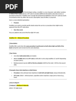 Approved Modifiers for ASC Services | PDF | Surgery | Surgeon
