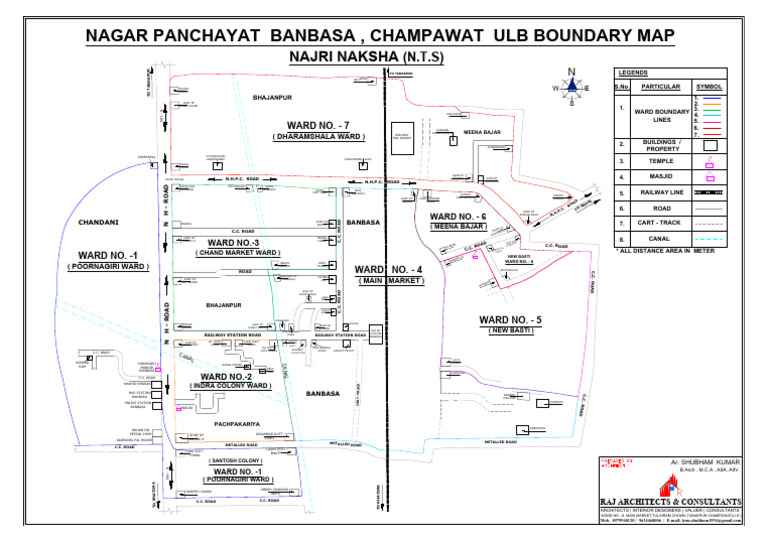 Banbasa ULB Boundary Map Overview | PDF