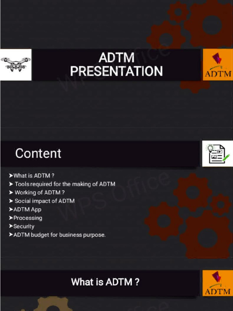 Adtm Presentation | PDF