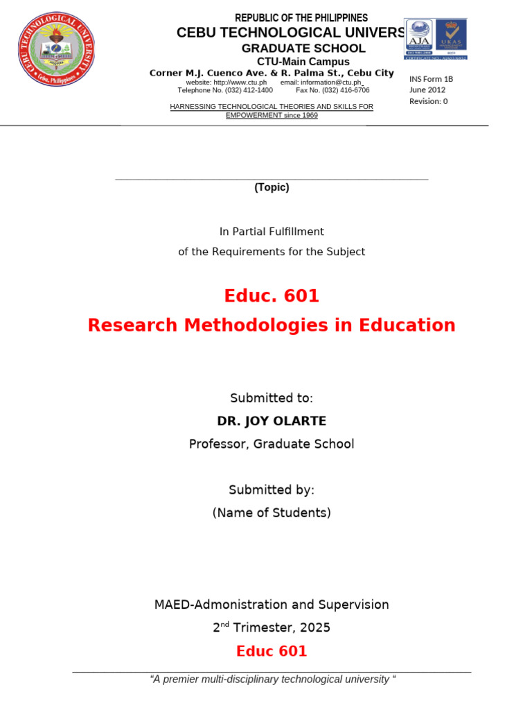 Heading Format Maed As New Curr | PDF | Methodology