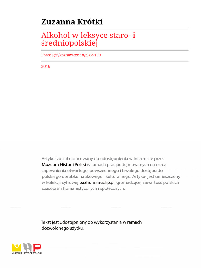 Prace Jezykoznawcze r2016 t18 n2 s83 100 | PDF