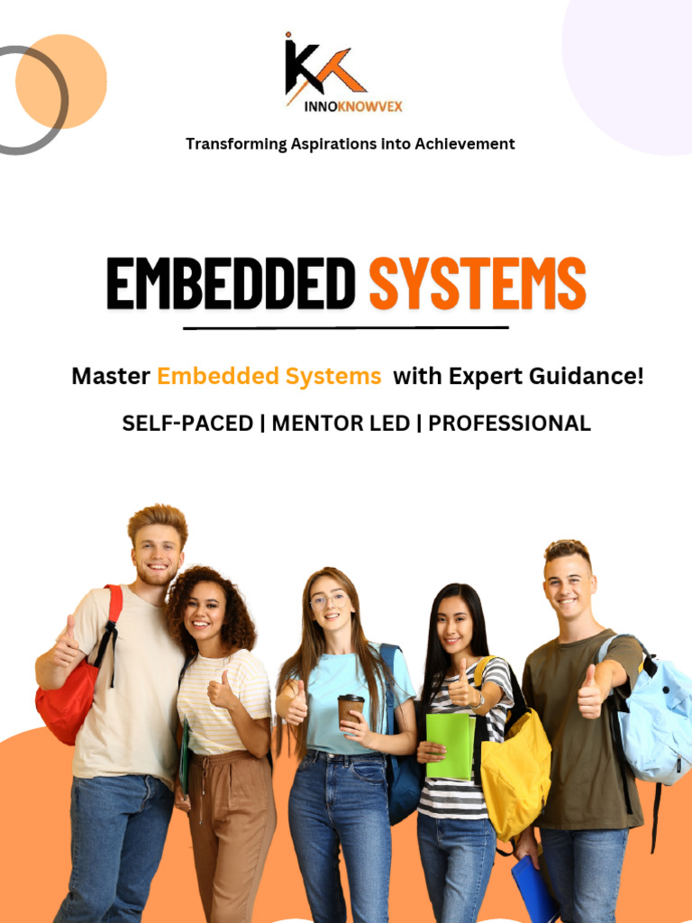 Innoknowvex Embedded Systems Brochure | PDF | Arduino | Mentorship