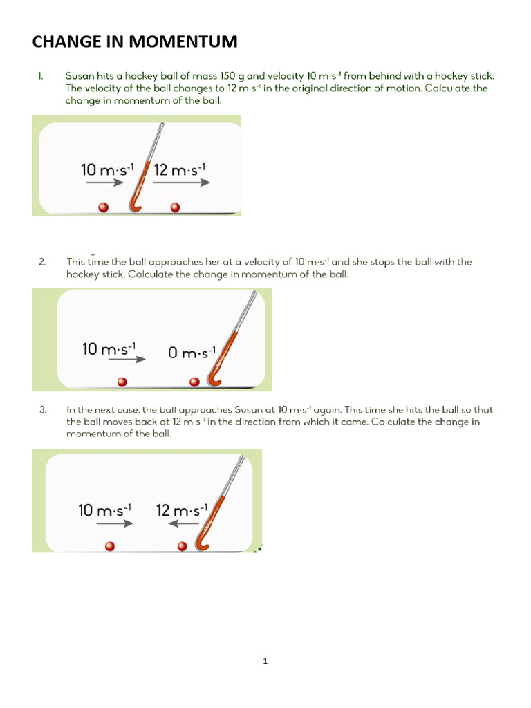 Momentum Mega Worksheet 2021 | PDF | Collision | Momentum