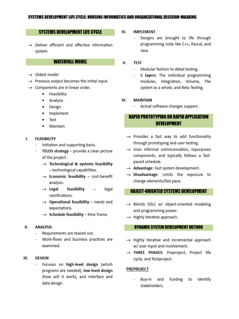 Systems Development Life Cycle | PDF | Software Development Process | Computing