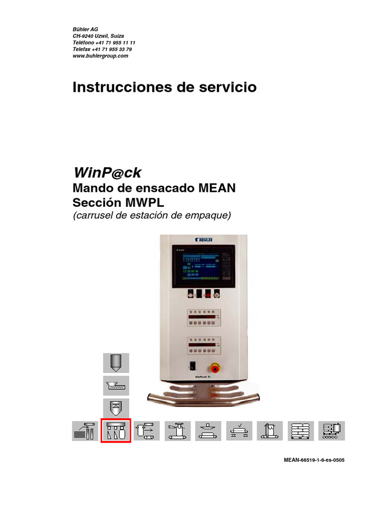 Instrucciones de Servicio Mando MEAN MWPL | PDF | Cambiar | Ingenieria ...