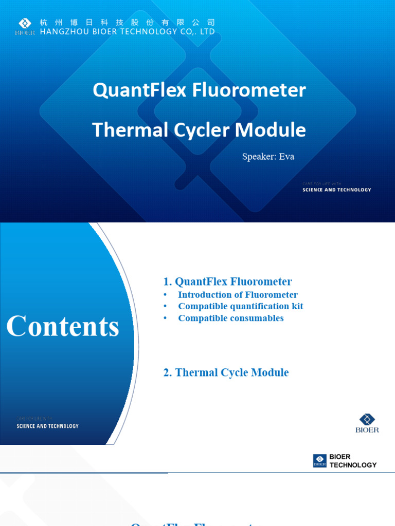 QuantFlex Fluorometer Eva | PDF | Spectrophotometry | Fluorescence