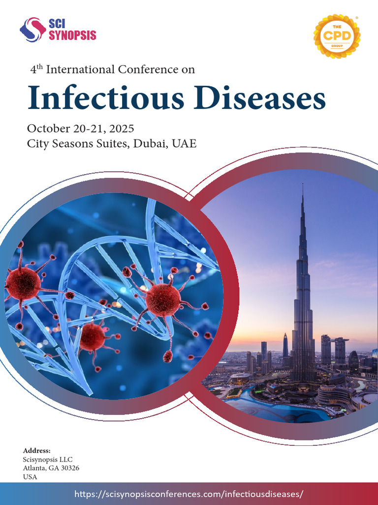 4th International Conference On Infectious Diseases | PDF | Infection | Medical Specialties