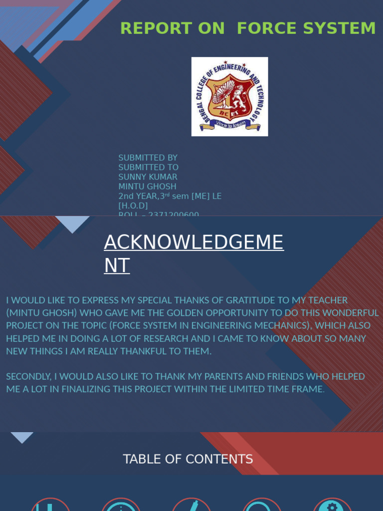 Report On Thermodynamics System | PDF | Force | Classical Mechanics