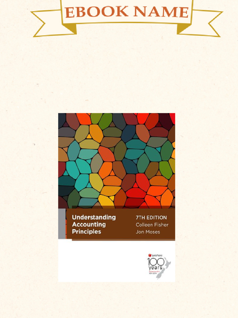 Understanding Accounting Principles 7th Edition. Edition Jon Moses ...