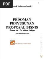 Contoh Proposal Bisnis Yang Benar Serta Struktur Membuatnya | PDF