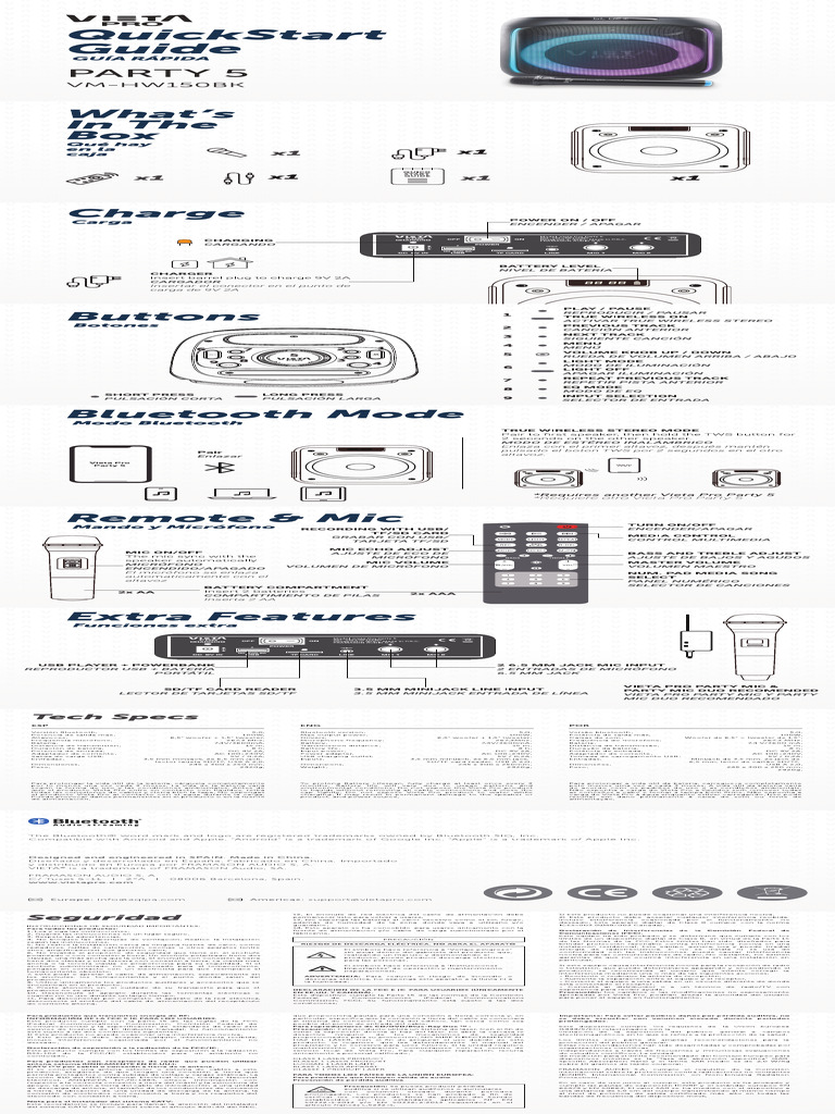 VM-HW150 - Quickstart V3 | PDF