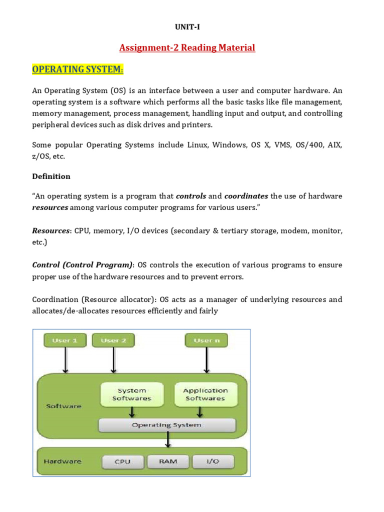 Reading Material For Assignment-2 | PDF | Computer Data Storage ...