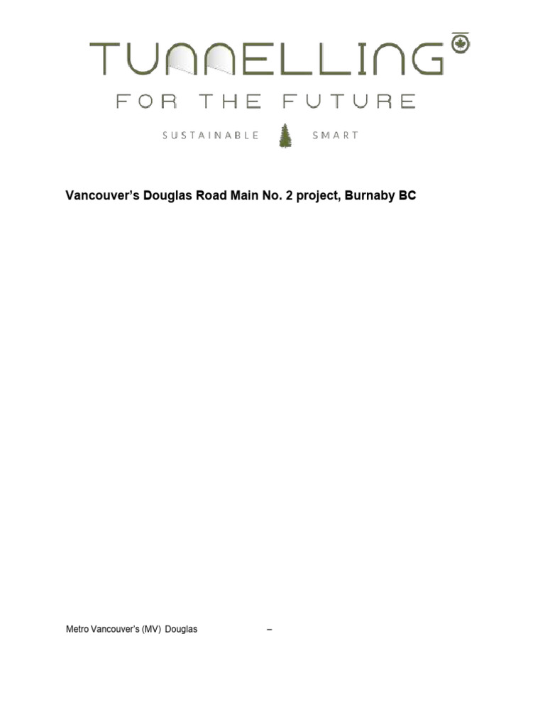 Microtunnelling in Complex Ground Conditions A Case Study of MVs ...
