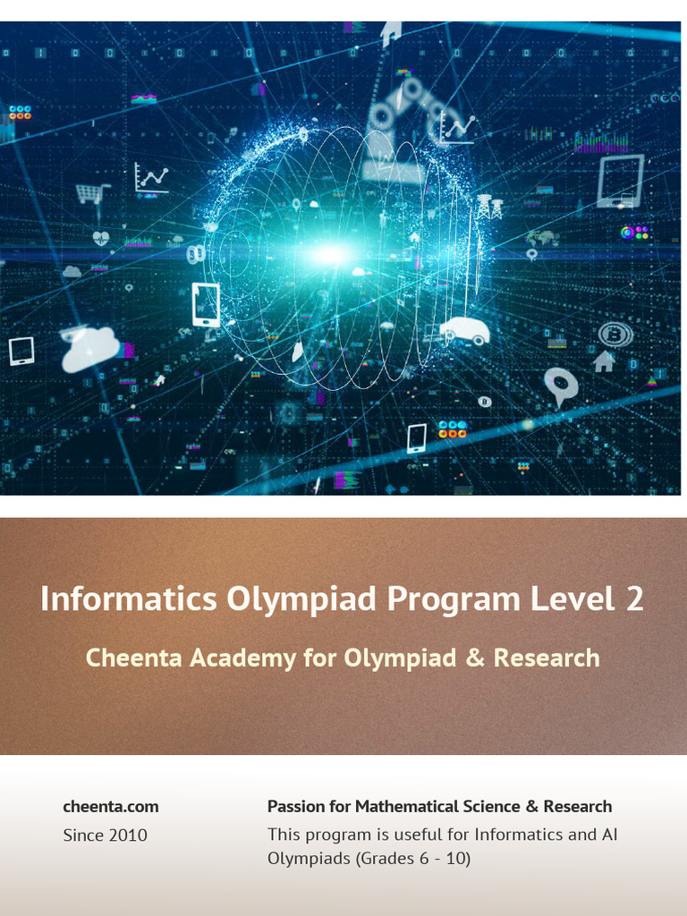 Informatics Olympiad Program Level 2 | PDF | Time Complexity | Dynamic Programming