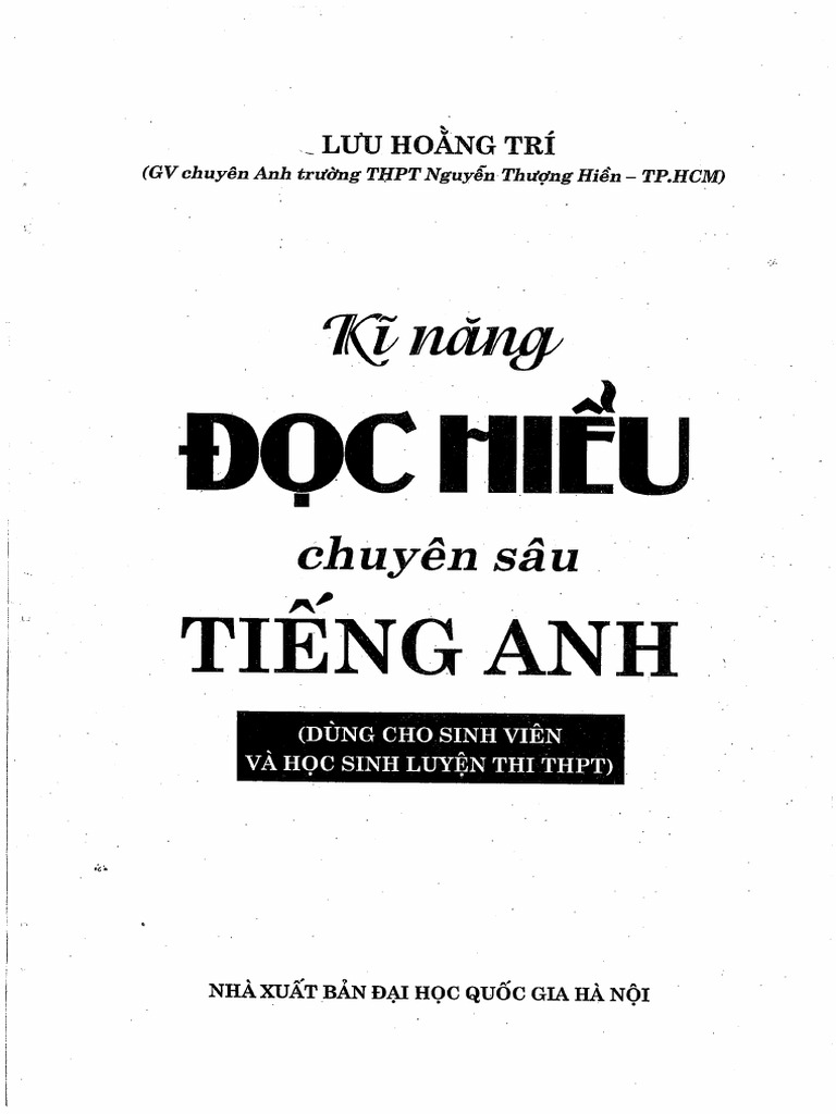 Ky Nang Dọc Hieu Chuyen Sau Tieng Anh | PDF