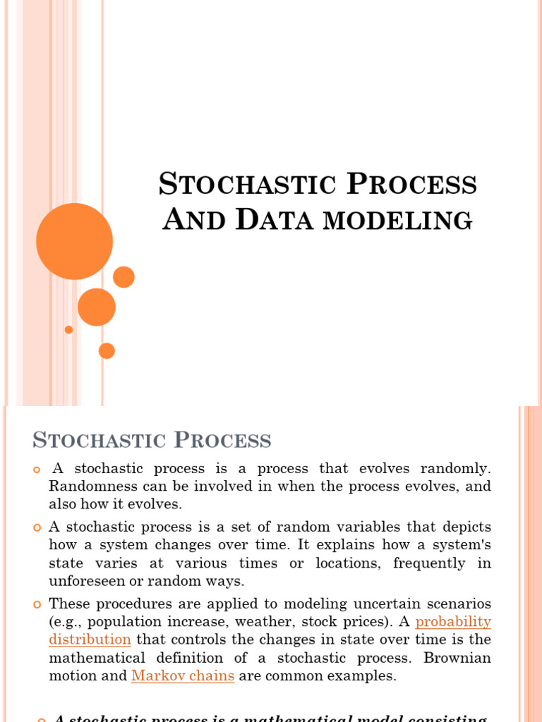 Unit 2 - Stochastic Process | PDF | Stochastic Process | Dependent And ...