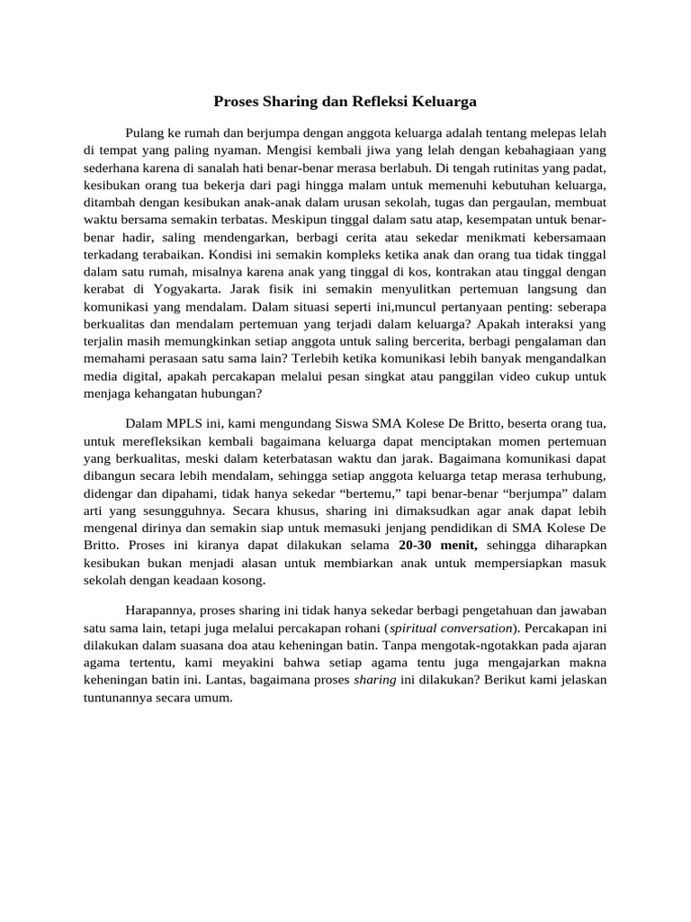 Sharing.refleksi.mpls.5.Robert | PDF