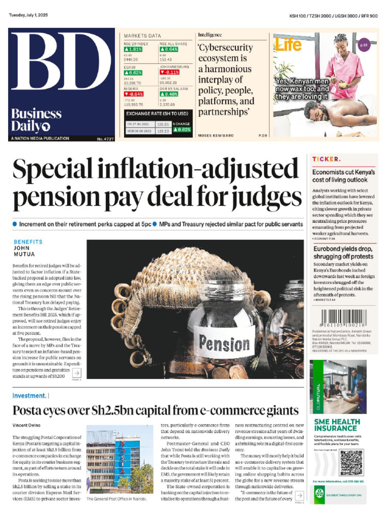 Business Daily 1st July 2025 | PDF