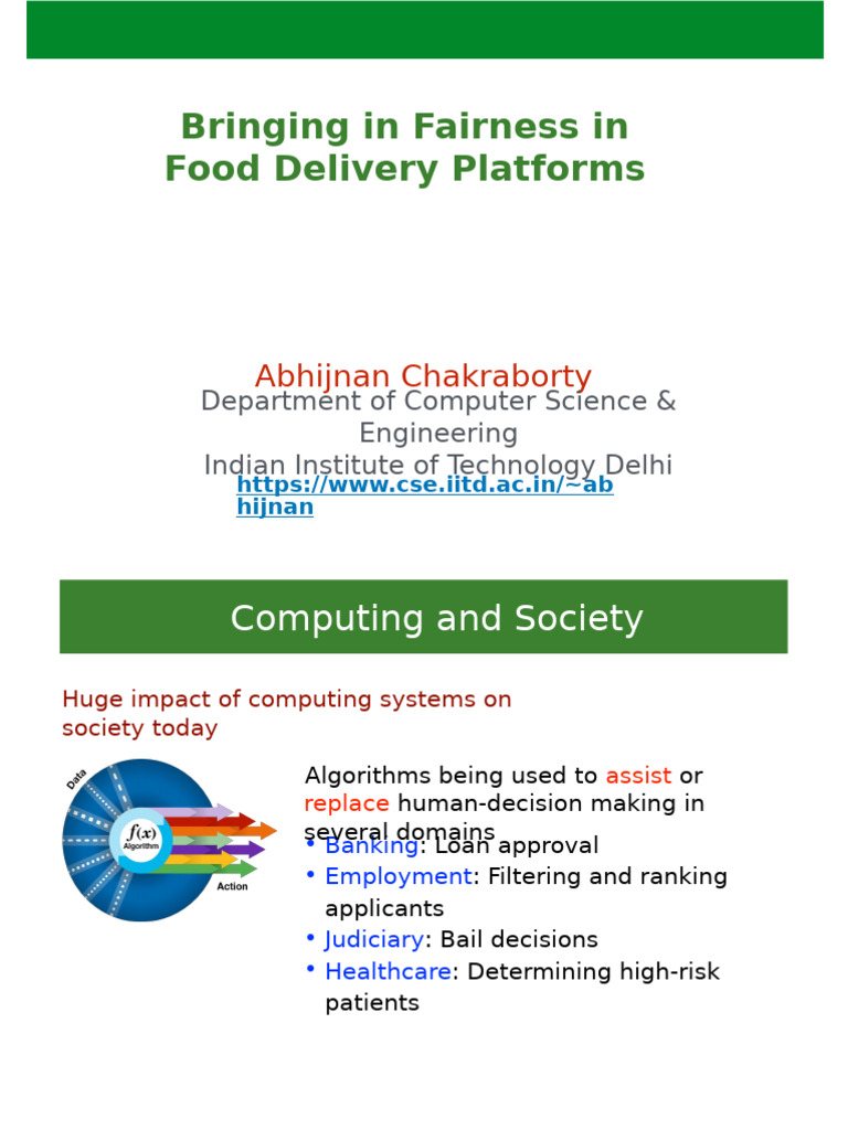 Fair Food Delivery Latest | PDF | Sampling (Statistics) | Income ...