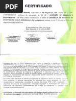 Modelo Certificado NR-12 | PDF