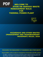 HW Rules 2016 | PDF | Waste | Waste Management