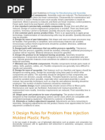 Plastic Part Design Guidelines | PDF | Welding | Construction