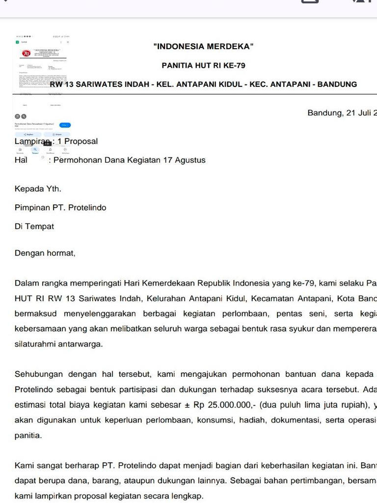 Proposal HUT RI 79 | PDF