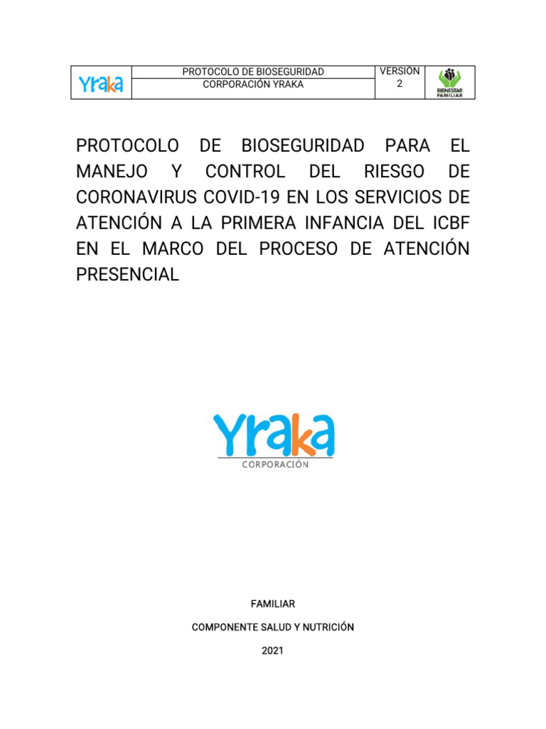Protocolo Bioseguridad Dimf | PDF