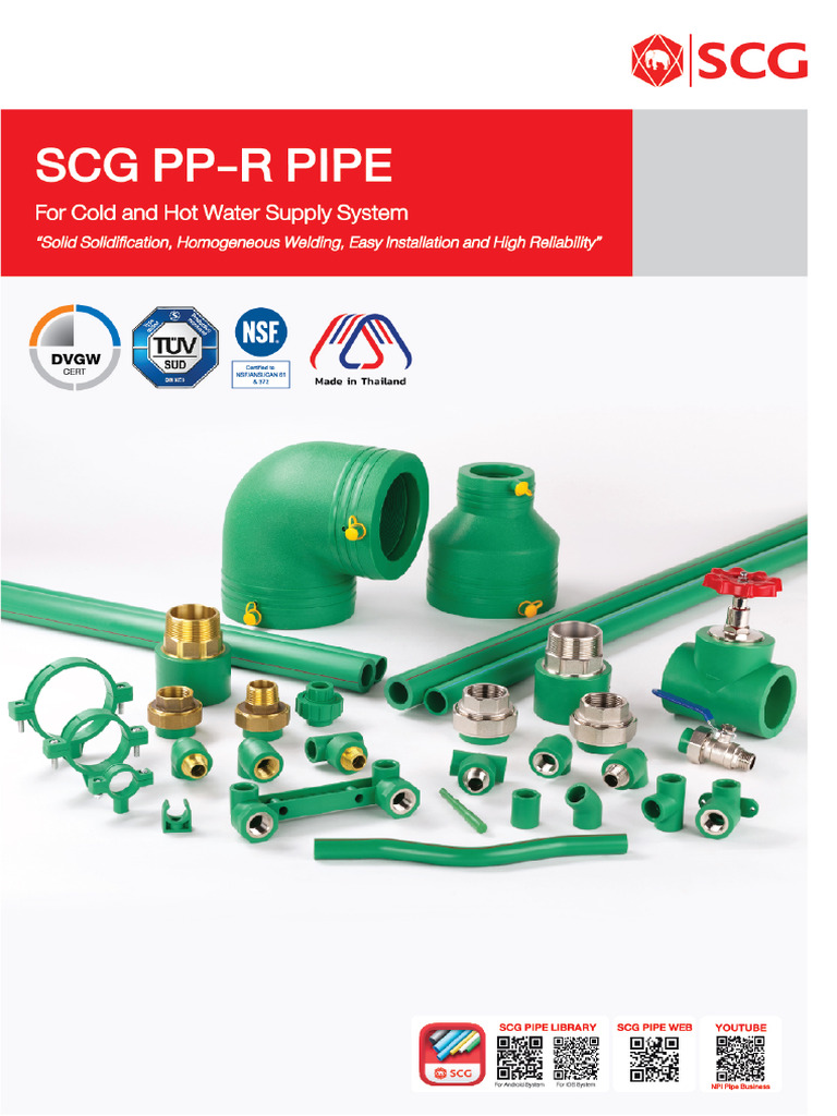 Catalog PP-R SCG ENG | PDF