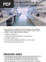 Tissue Culture Lab Design | PDF