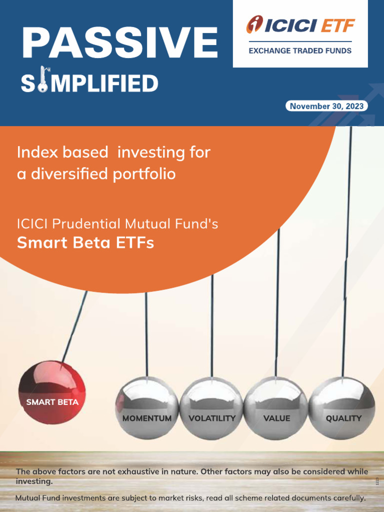 Passive Fund Factsheet November 2023 | PDF | Exchange Traded Fund | Fund Of Funds