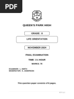 2024 Term 4 GR 8 Mathematics P1 Exam Memo | PDF | Mathematics