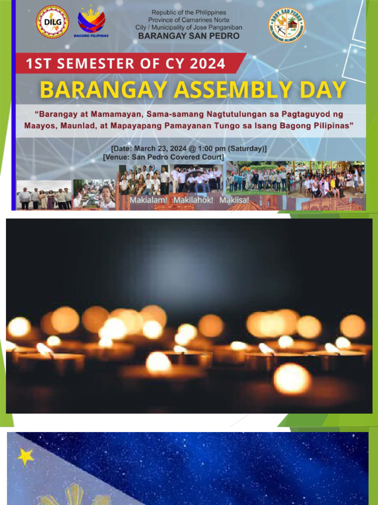 Barangay Assembly Day Report 2023 | PDF | Rabies | Medicine