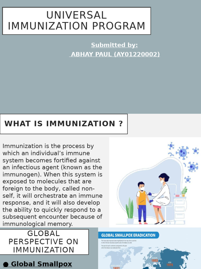 Overview of India's Universal Immunization Program | PDF | Medicine ...