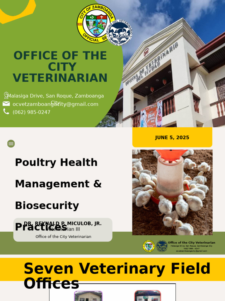 Poultry Health Management & Biosecurity Practices | PDF | Agriculture