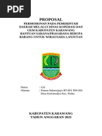 Contoh Proposal Umkm | PDF
