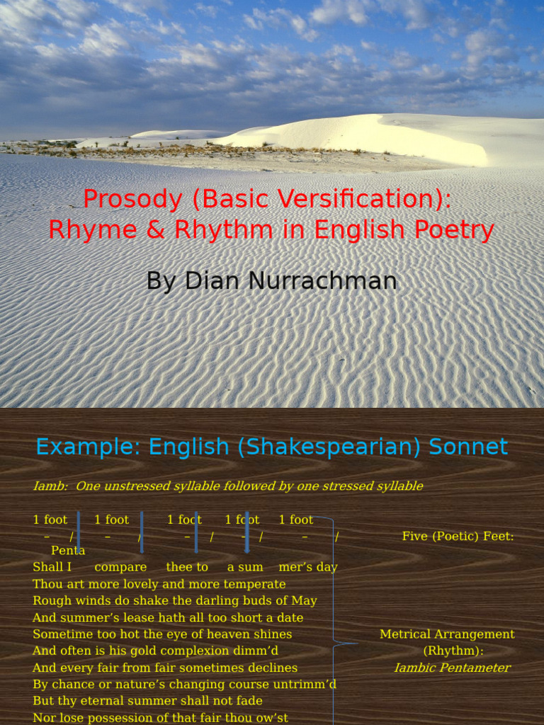 Rhyme and Rhythm | PDF