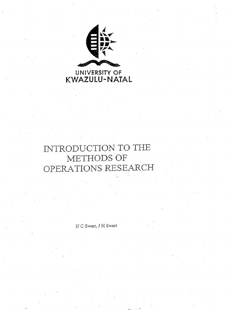 Chapter 2 Linear Programming | PDF