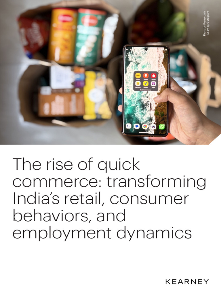 Quick Commerce: Revolutionizing India's Retail | PDF | Retail | E Commerce