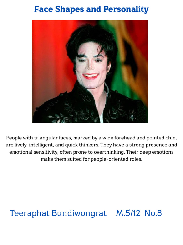 Face Shapes and Personality 50458 | PDF
