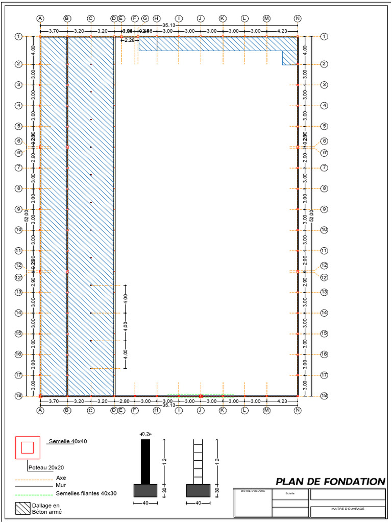 Plan de Fondation | PDF