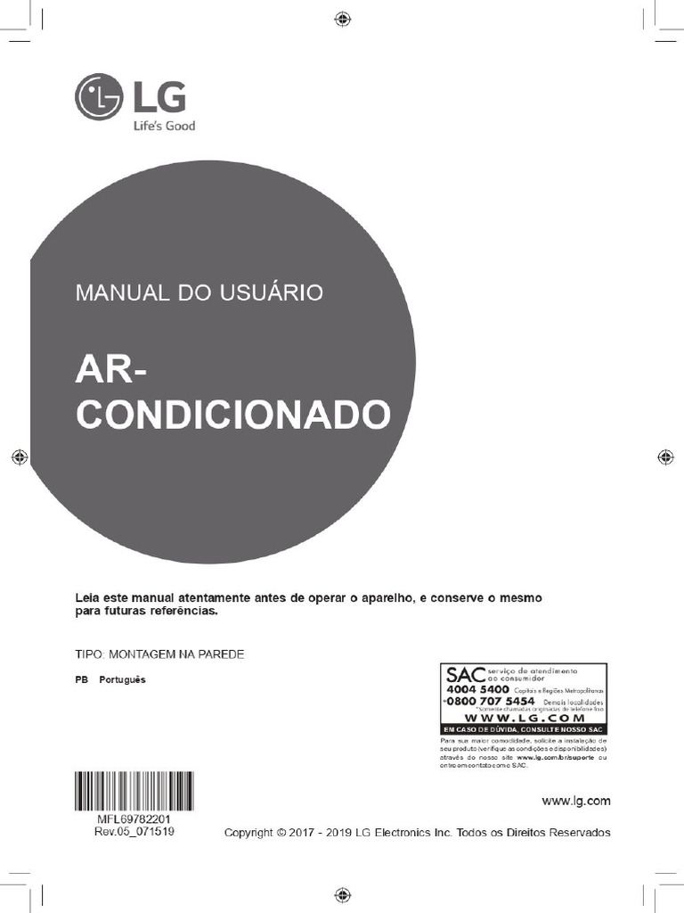 Manual LG Dual Inverter | PDF