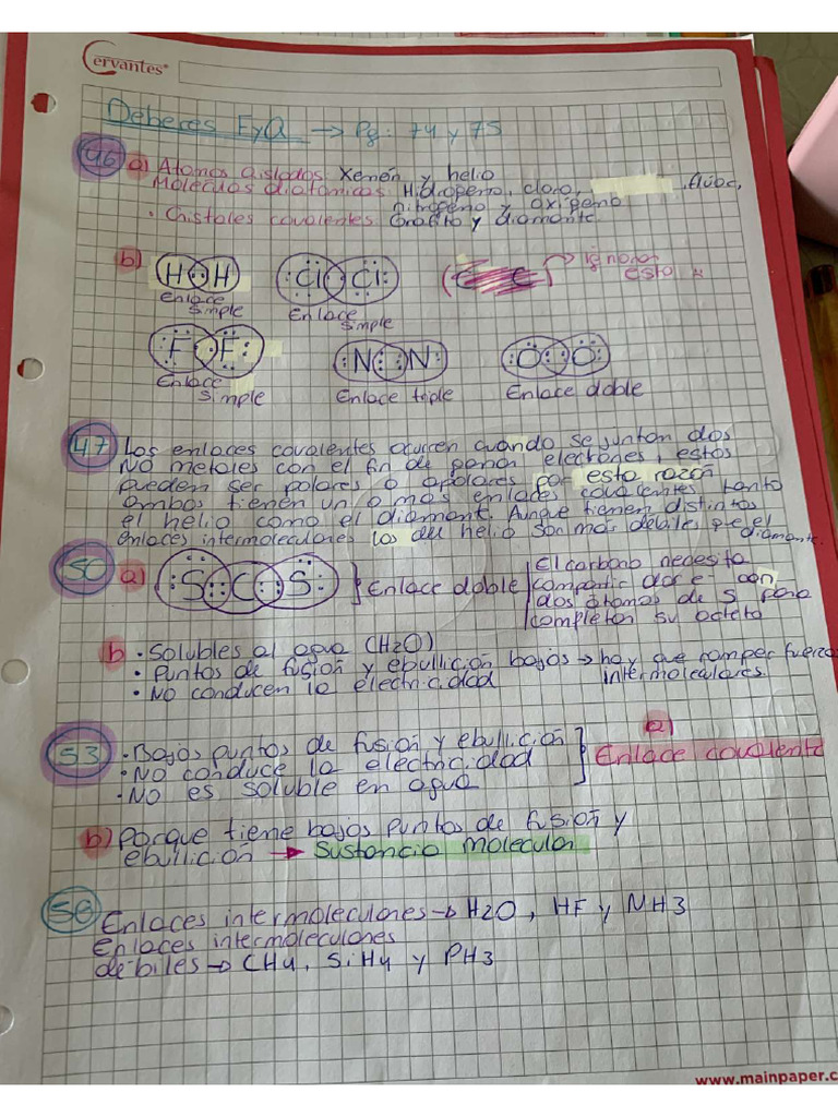 PDF Ejercicios FYQ | PDF