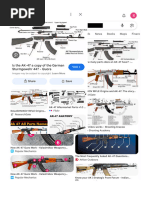 Ak 47 Blueprints | PDF | Firearms | Projectile Weapons